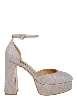 Badgley Mischka Badgley Mischka Jayda Platform Pumps Gold