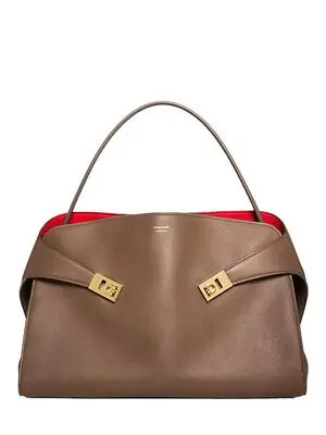 FERRAGAMO Hug Handbag Clay