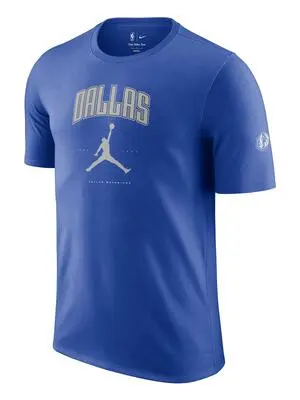 JORDAN Dallas Mavericks Essential Nba T-shirt - Blue