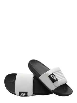 Nike Offcourt Adjust Slides White