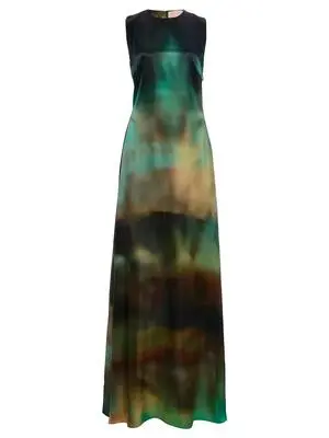 ROKSANDA Sylas Printed Silk-Blend Dress