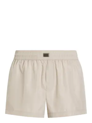 Dolce & Gabbana Short Swim Trunks With Tag - Beige