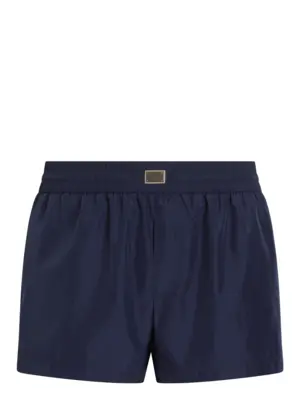 Dolce & Gabbana Short Swim Trunks With Tag - Blue