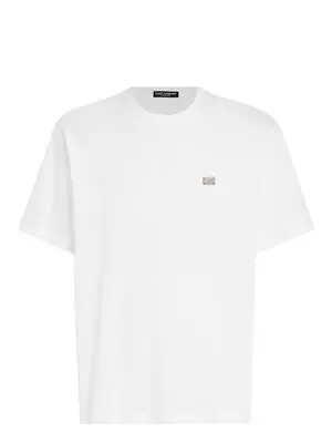 Dolce & Gabbana Cotton T-shirt With Tag - White