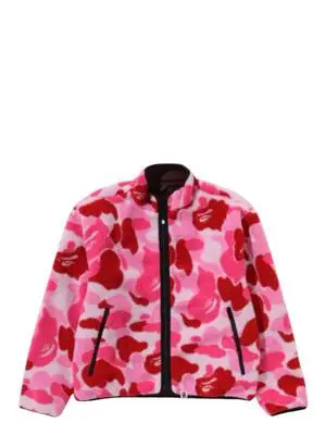 A BATHING APE Camo Boa Ripstop Reversible Jacket - Pink