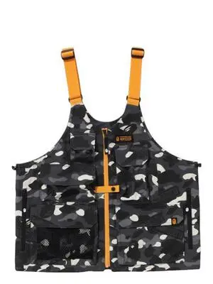 A BATHING APE X Grip Swany Gr Camo Fireproof Gear Bag Vest - Black