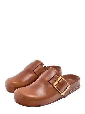 Loewe LOEWE Ease Buckle Mule Rust