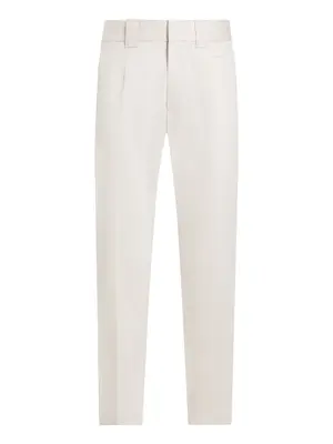 Dolce & Gabbana Slim-cut Trousers - Neutrals