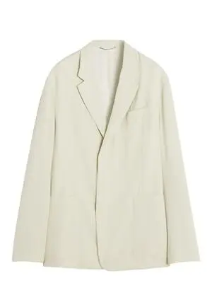 LANVIN Single-breasted Blazer - White