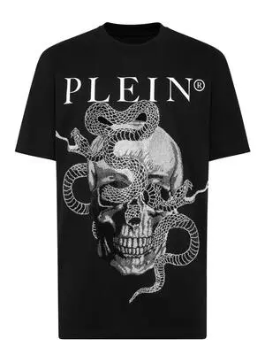 Philipp Plein Skull Snake T-shirt - Black