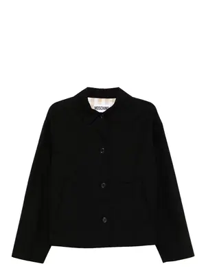 Moschino Single-breasted Jacket - Black