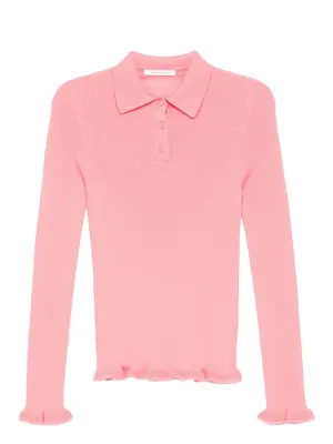 Cecilie Bahnsen Oda Top - Pink