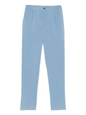 Kiton Drawstring Trousers - Blue