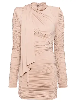 ELISABETTA FRANCHI Elisabetta Franchi Ruched Mini Dress