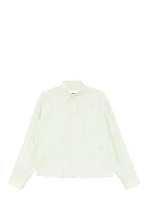 JIL SANDER Satin Shirt - Green