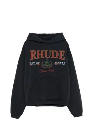 Rhude Bay Of Angels Yacht Hoodie - Black