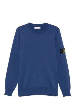 Stone Island Compass-badge Sweater - Blue