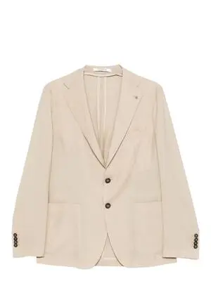 Tagliatore Single-breasted Blazer - Neutrals
