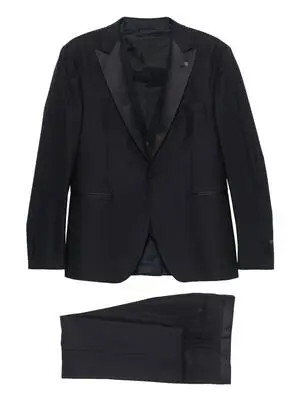 Tagliatore Single-breasted Dinner Suit - Blue