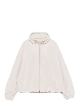 Herno Drawstring-neck Jacket - Neutrals