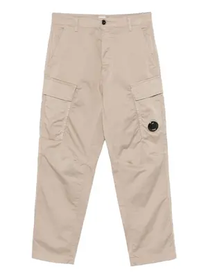 C.P. COMPANY Lens-detail Cargo Trousers - Neutrals