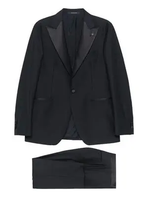 Tagliatore Single-breasted Dinner Suit - Blue