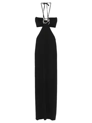Coperni Knitted Maxi Dress - Black