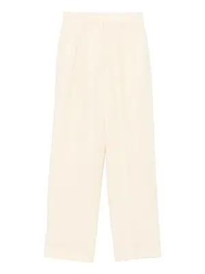 BLAZÉ MILANO Savannah Fox Straight Trousers - Yellow