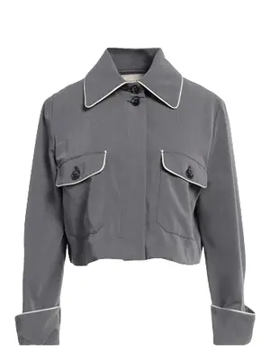 ALESSIA SANTI Alessi Santi Twill Jacket - Grey