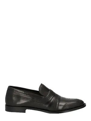 Dolce & Gabbana Calfskin Loafers - Black