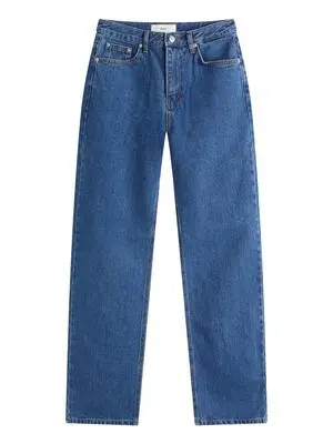 DUNST Loose Fit Jeans - Classic Blue