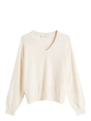 DUNST Loose V-Neck Sweater