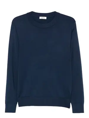 Sandro Fine-knit Sweater - Blue