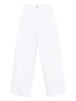 SANDRO SANDRO Wide-Leg Trousers