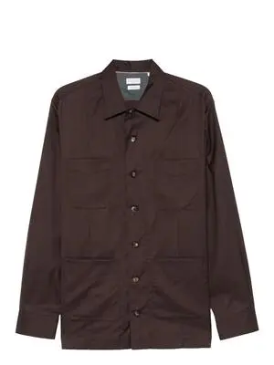 Brunello Cucinelli Cotton Shirt - Brown