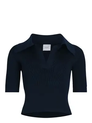 PATOU Patou Knitted Polo Top