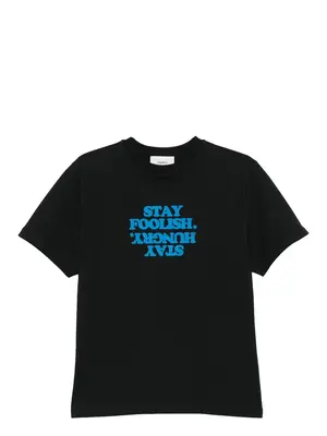 Coperni Stay Hungry' T-shirt - Black