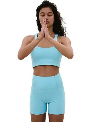 Free People FP Movement High-Rise Bike Shorts Santorini