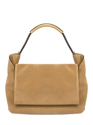 Moschino Suede Tote - Neutrals