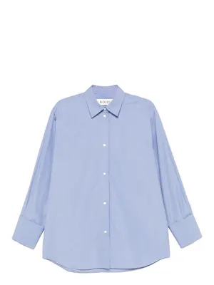 RÓHE Striped Button-down Shirt - Blue