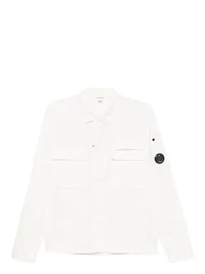 C.P. COMPANY Lens-detailed Shirt - White