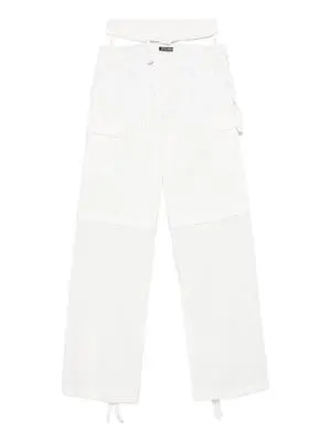 Ottolinger Baggy Cargo Trousers - White