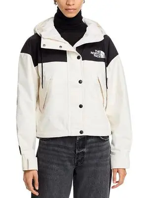 The North Face Reign On Waterproof Jacket - White Dune