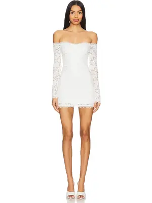 Superdown Bailey Mini Dress - White