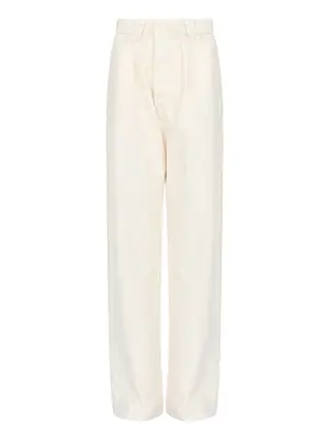MAISON MARGIELA Wide-leg Trousers - Neutrals