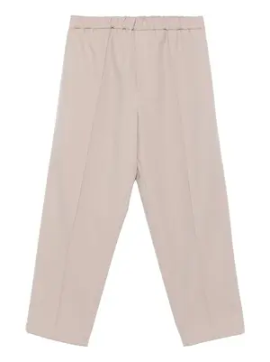 JIL SANDER Wool Trousers - Neutrals