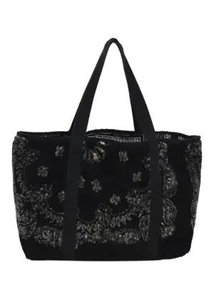 ARIZONA LOVE Furry Tote - Black