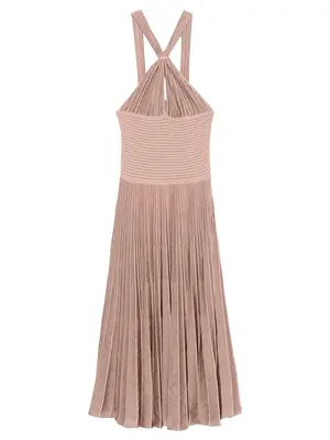 ANTONINO VALENTI Faial Midi Dress - Neutrals