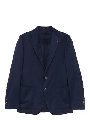 Tagliatore Single-breasted Blazer - Blue