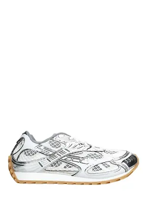 Bottega Veneta Orbit Low-top Trainers - Silver